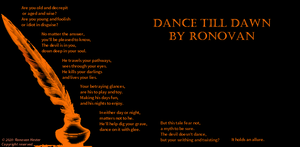 Dance Till Dawn – a Poetry Story for the #RWThe13WritingChallenge ...